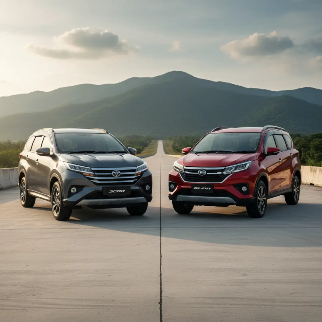 Perbandingan Toyota Rush vs. Daihatsu Terios: Mana SUV 7-Seater Paling ...